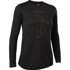 CAMISA FOX FEMININA RANGER DRIRELEASE LS PRETA - Fox Racing BR