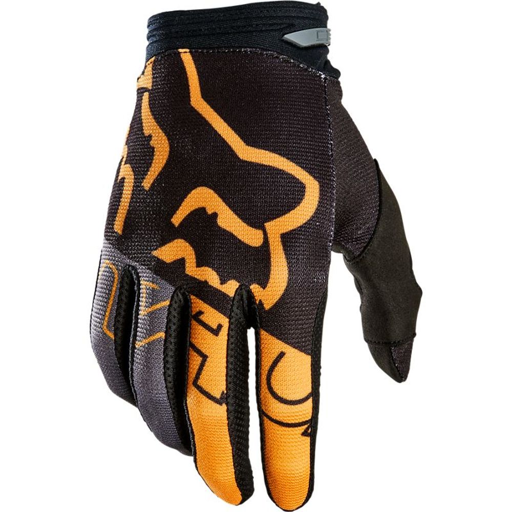LUVA FOX 180 SKEW PRETO/DOURADO - Fox Racing BR